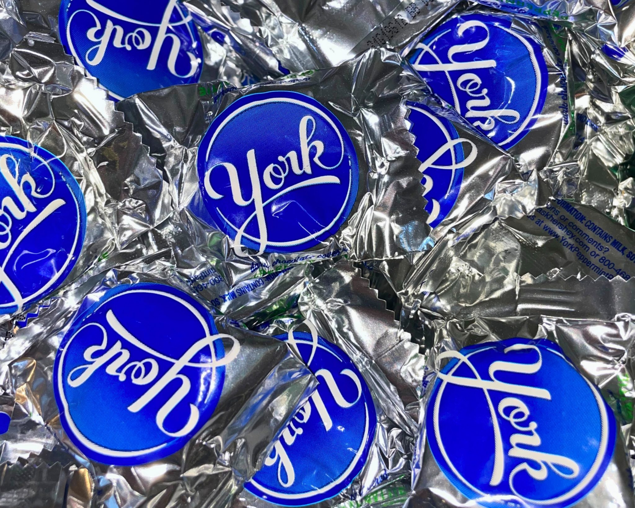 York Peppermint Pattie 25 LB Case - Howe Wholesale