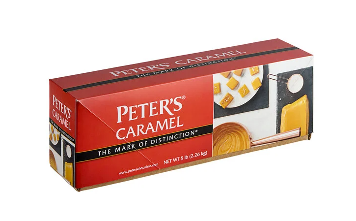Peter’s Caramel Loaf 5 LB Box - Howe Wholesale